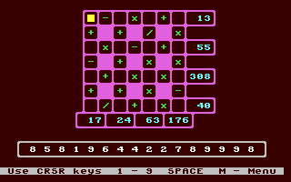 Play Number Monster | Commodore 64 Online Game