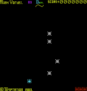 Play Alien Vortex | Commodore Vic-20 Online Game