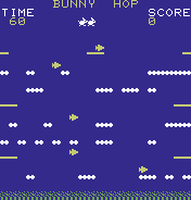 Play Bunny Hop | Commodore Vic-20 Online Game