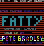 Play Fatty Henry | Commodore Vic-20 Online Game