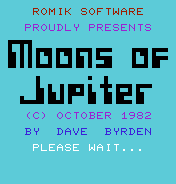 Play Moons of Jupiter | Commodore Vic-20 Online Game
