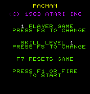 Play Pac-Man | Commodore Vic-20 Online Game