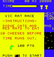 Play Radar Rat Race | Commodore Vic-20 Online Game