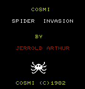 Play Spider Invasion | Commodore Vic-20 Online Game