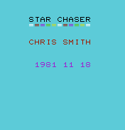 Play Star Chaser | Commodore Vic-20 Online Game
