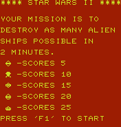 Play Star Wars II | Commodore Vic-20 Online Game