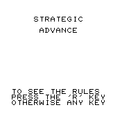 Play Strategic Advance | Commodore Vic-20 Online Game